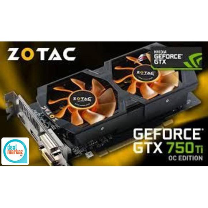 Nvidia Geforce GTX 750 Ti Graphic Card GDDR5 2 GB 128 Bit | Daraz.pk