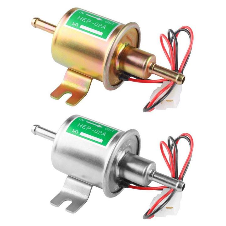 EF HEP-02A New Gas Diesel fuel pump Inline Low Pressure electric fuel ...