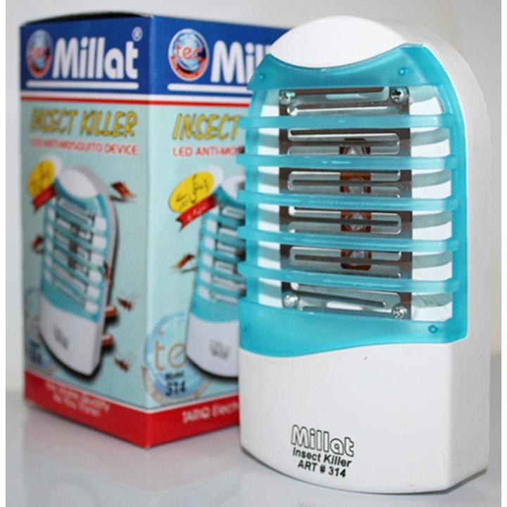 HIG.Night Light Mosquito Lamp LED Sensor Mosquito Repellent Electronic ...