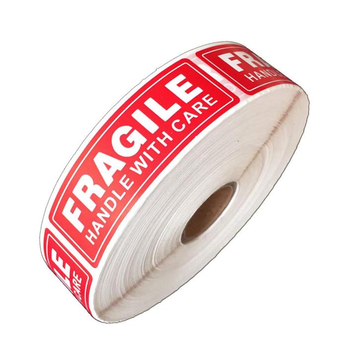 1 Roll/500Pcs Fragile Stickers - Fragile Hle with Care Labels | Daraz.pk 1 Roll/500Pcs Fragile Stickers - Fragile Hle with Care Labels | Daraz.pk