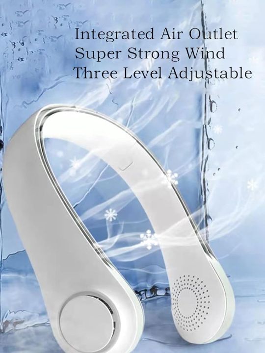Sokany Neck Fan Air Conditioner, USB Rechargeable Personal Air Cooler ...