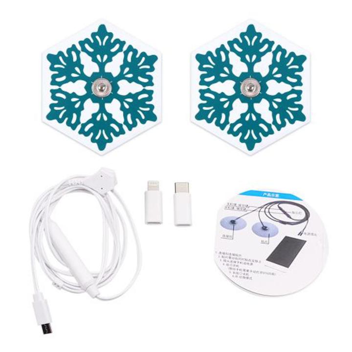 Mini Pulse Full Body Massager Mobile Phone Control Body Electrode ...