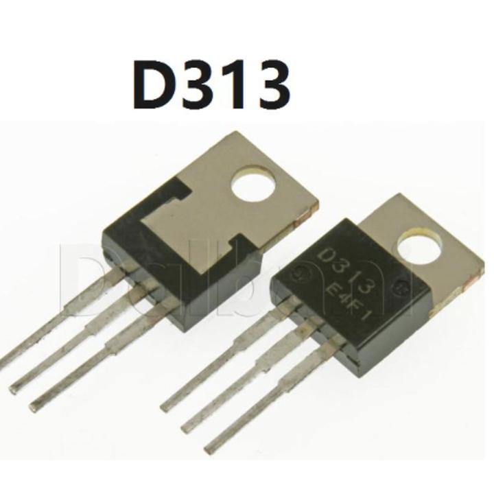 6 Pcs- D313 npn Transistor Audio amplifier | Daraz.pk