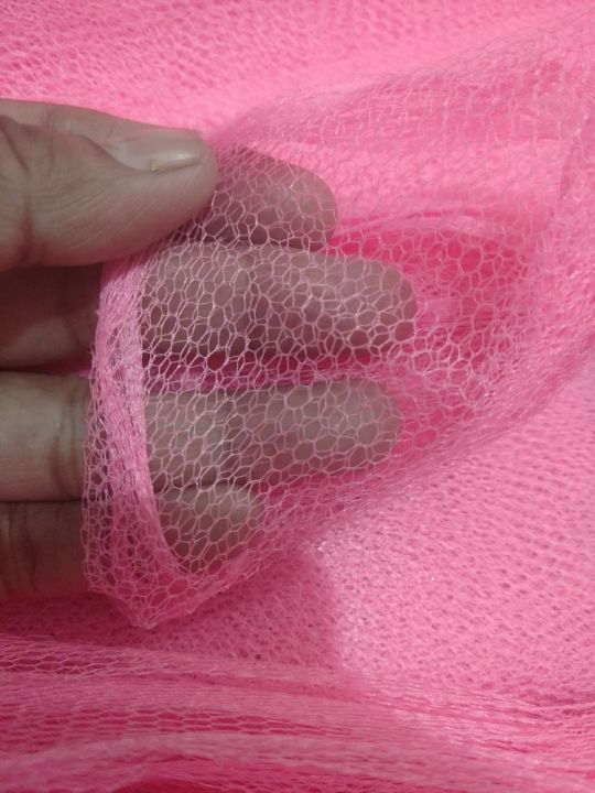 1pcs 15 feet Long Pink Net for Gift Packing without basket width 3 feet ...
