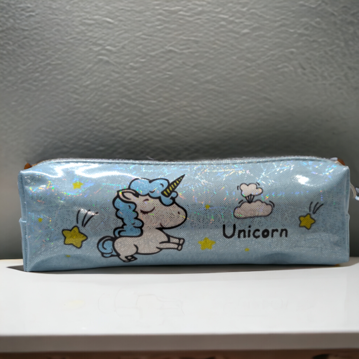 Unicorn Pen Pencil Pouch Geometry Pen Pencil Case Organizer For School ...