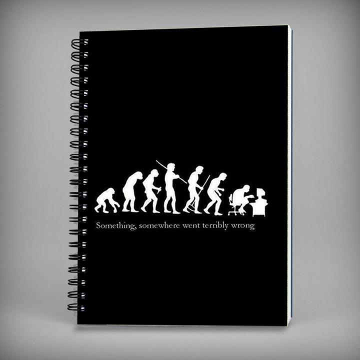 Something Somewhere Went Terribly Wrong - Spiral Notebook - 7607 | Daraz.pk