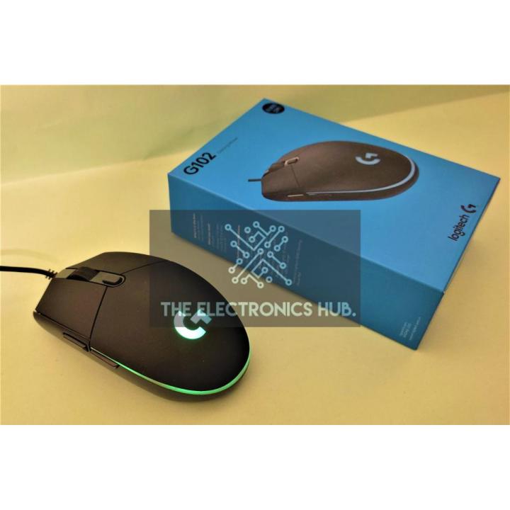 Logitech Gaming PC Mouse G102 LightSync / G302 Daedalus Prime MOBA Wired USB Computer | Daraz.pk