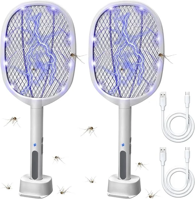 DAN TECHNOLOGY Original Rechargeable Mosquito Killer Racket – Powerful ...