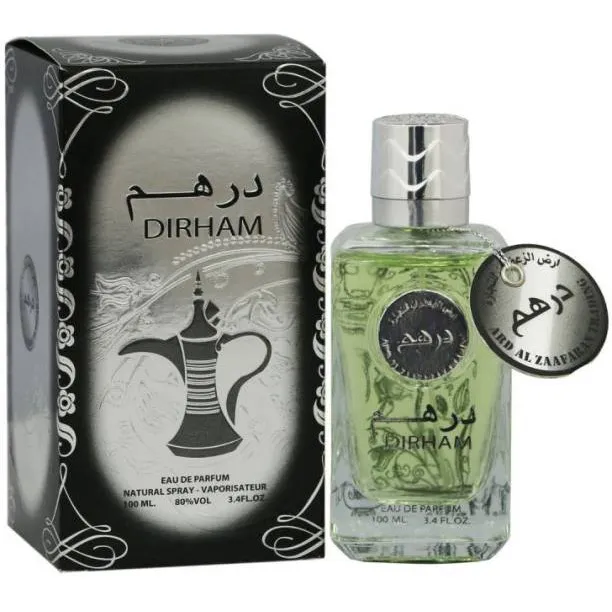 Dirham Perfume – 100ml | Unisex Long-Lasting Fragrance | Arabic Scent ...