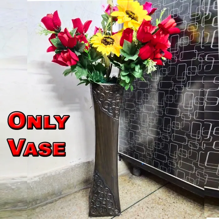 Long Style Unbreakable Plastic Vase For Artificail Flower & Plants ...