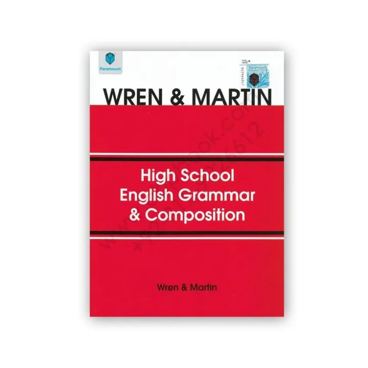 High School English Grammar and Composition by Wren and Martin high ...