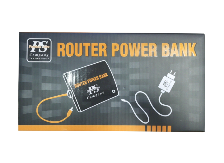 Wifi Router Power Bank 12v 4+ Hour Backup Time WIfi Router UPS Power ...