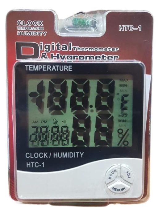 HTC-1 ELECTRONIC TEMPERATURE HUMIDITY METER-INDOOR TEMPERATURE HUMIDITY ...