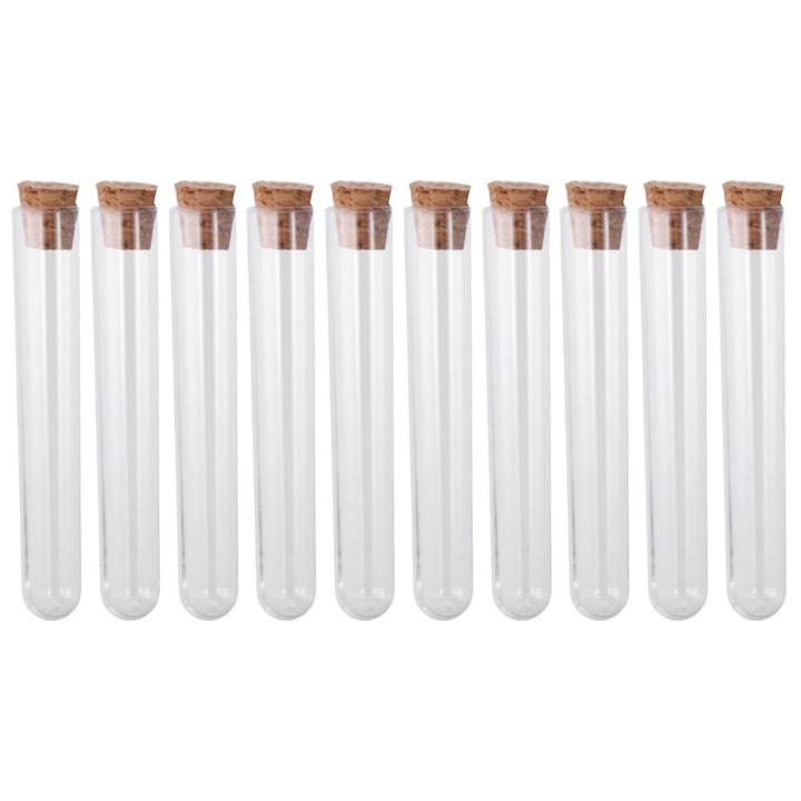 High-quality with Cork Stoppers Plastic Test Tubes Storage Container ...