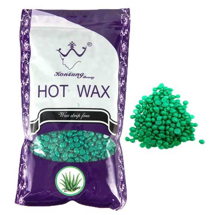 Konsung Hard Wax Beans | 100g | All-Natural Hair Removal Wax for ...