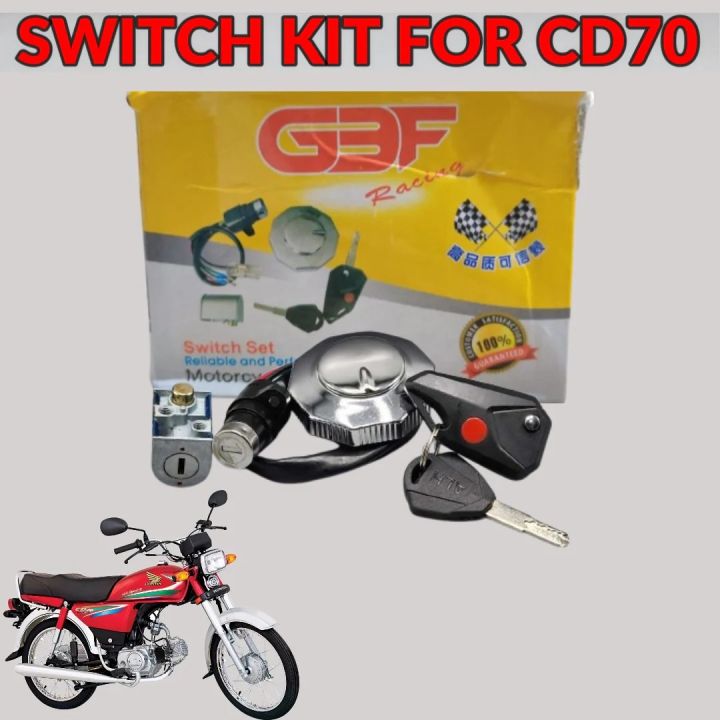 Universal Switch Kit for Honda CD70 / 70cc Bike with Digital ...