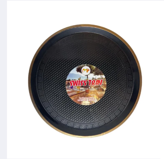 Plastic Textured Tray,Swiss Round tray set,Multipurpose Food tray,3D ...