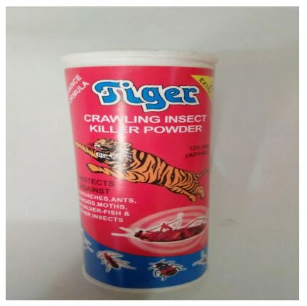 TIGER POWDER 125GM (FINISHES CRAWLING INSECTS) | Daraz.pk