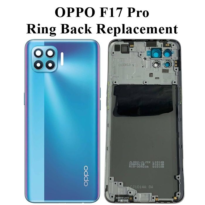 OPPO F17 Pro Ring Back Replacement or Mid Back with Buttons and Camera ...