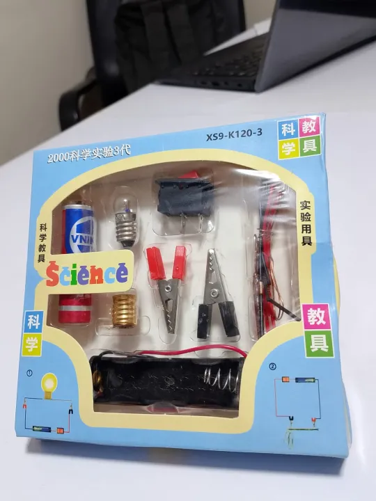 1 Set Physics Kit Scientific Cognition Puzzle Practical Ability DIY ...