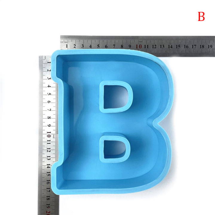 Silicone Alphabet Molds 26 Capital Large Letter Molds Epoxy Resin Molds ...