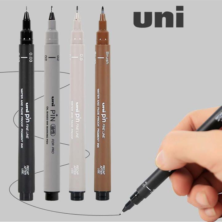 1Pc UNI drawing pen needle art student drawing hook line pen PIN-200 ...