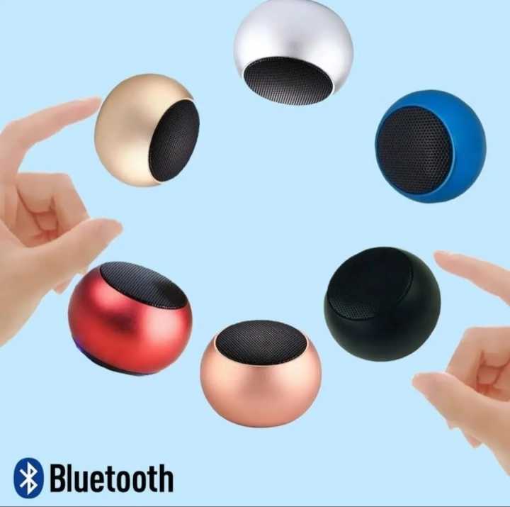 Mini Bluetooth Wireless Speaker Coin Size Small BT Speaker Super Loud ...