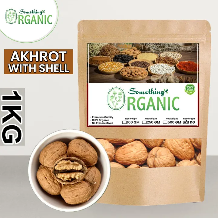 Kagzi Akhrot | Walnuts With Shell | Walnut With Soft Shell | Akroot 1Kg ...