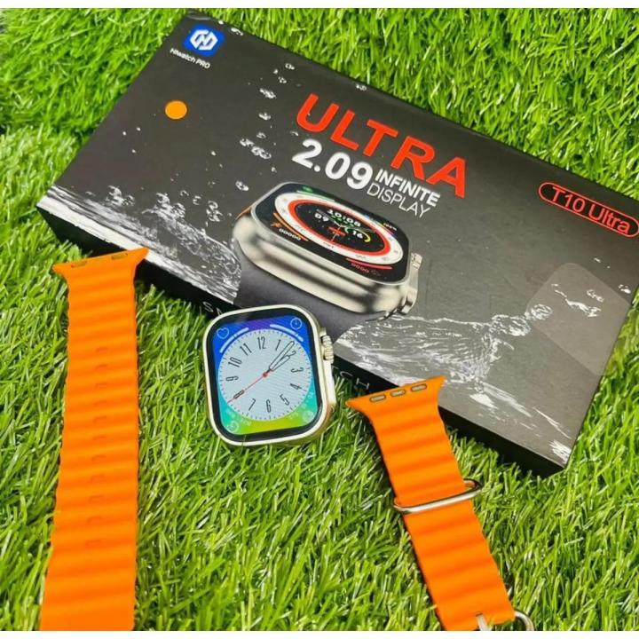 T10 Ultra Smartwatch 2.09inch HD Big Screen Magnetic Wireless Charging Watch 8 49mm Smart Watch ...