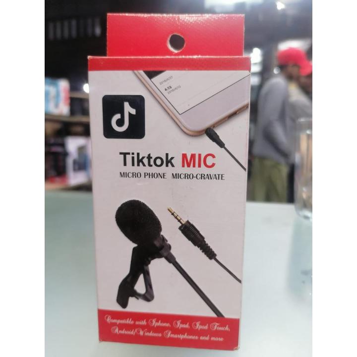 Collar Mic 3.5mm Stereo MICK For Computer / Other Equipments Special ...