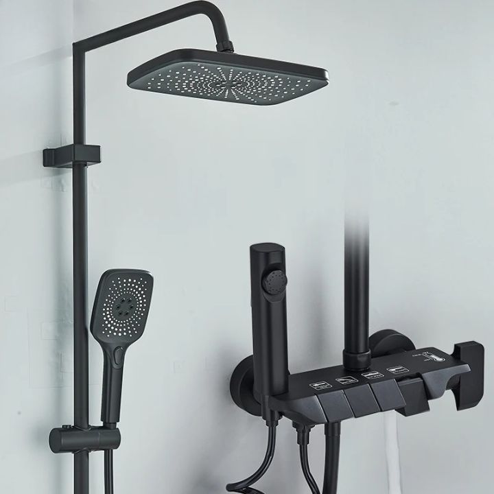 "Piano Bathroom Fittings Set – Includes Basin Mixer Tap, Wall-Mounted ...