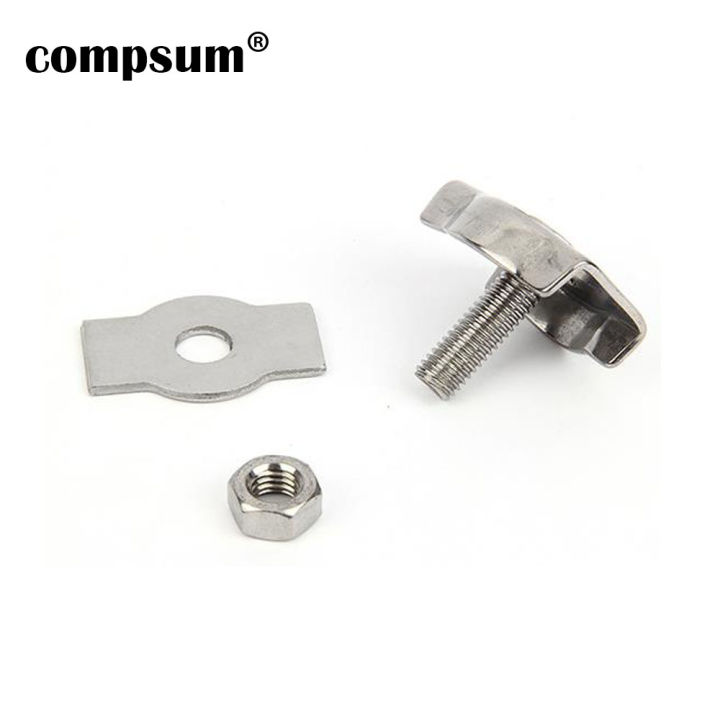 Stainless Steel Cable Clamp Bolt Clip Wire Rope Clamp Grip | Daraz.pk