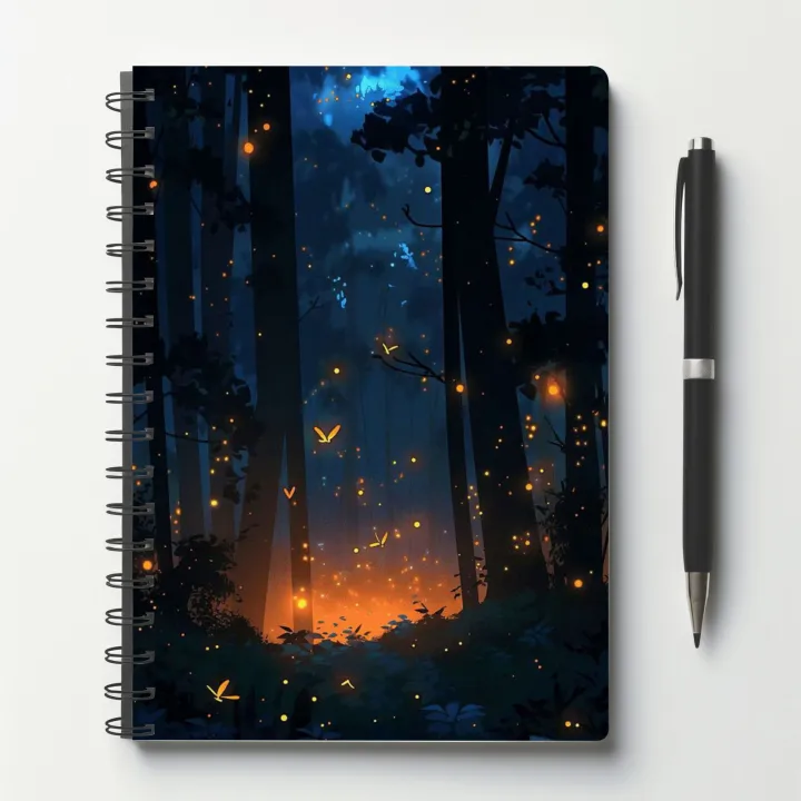 Jungle Theme Spiral Notebook | Animated Large A5 Size | 50 Pages ...