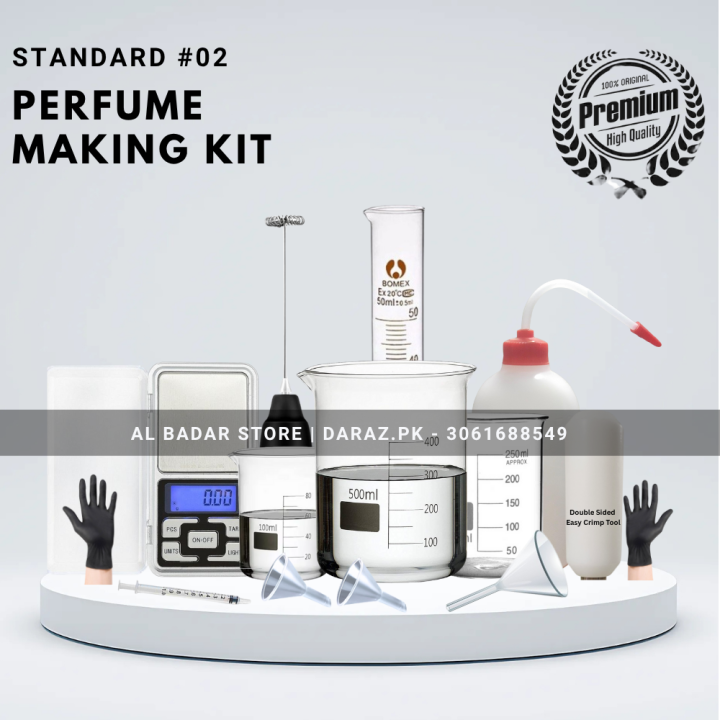 Standard Perfume Making Kit Complete Starter Pack #02 | DIY Perfume ...