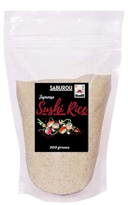 Sushi Rice, Calrose Rice, Medium Grain, White Sticky Rice-500gm | Daraz.pk