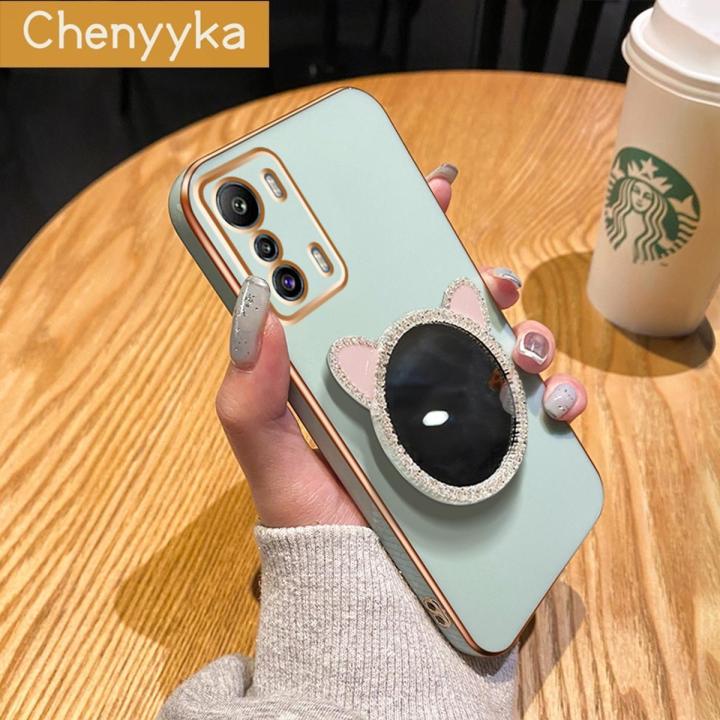 chenyyka For Infinix Zero 5G Case Luxury Plating Casing Full Lens Cover ...