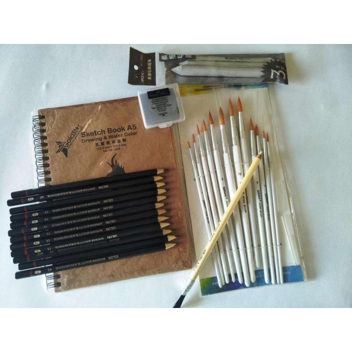 Combo of Drawing and Sketching Material for Artists | Daraz.pk