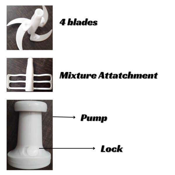 Manual Hand-Press Vegetable Food Chopper Mixer, Cutter Hand Pat Food ...