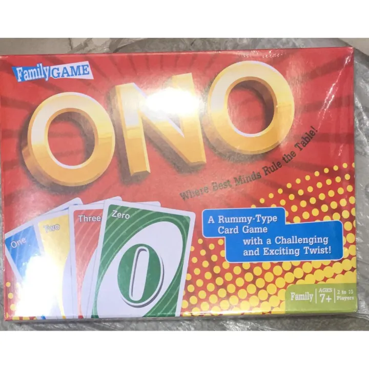 ONO Cards _ UNO Deluxe Family Card Game | Daraz.pk