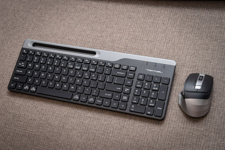 A4Tech FB2535CS - Wireless Keyboard Mouse Set - Bluetooth & 2.4G (USB ...