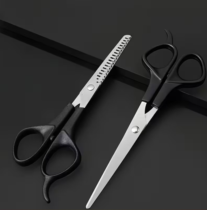 Professional Barber & Thinning Scissor Set – Stainless Steel Hair ...