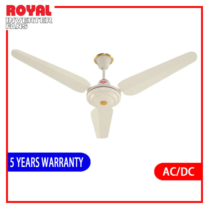Royal Fans AC/DC - Prime Model - Ceiling Fan 56'' - Copper Winding - Remote Control | Daraz.pk