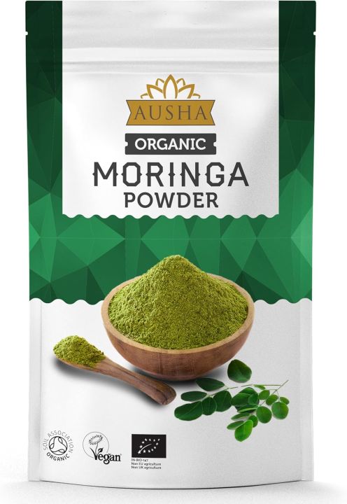 Organic Moringa Powder 100 Grams - Oleifera Leaf | Certified Organic ...
