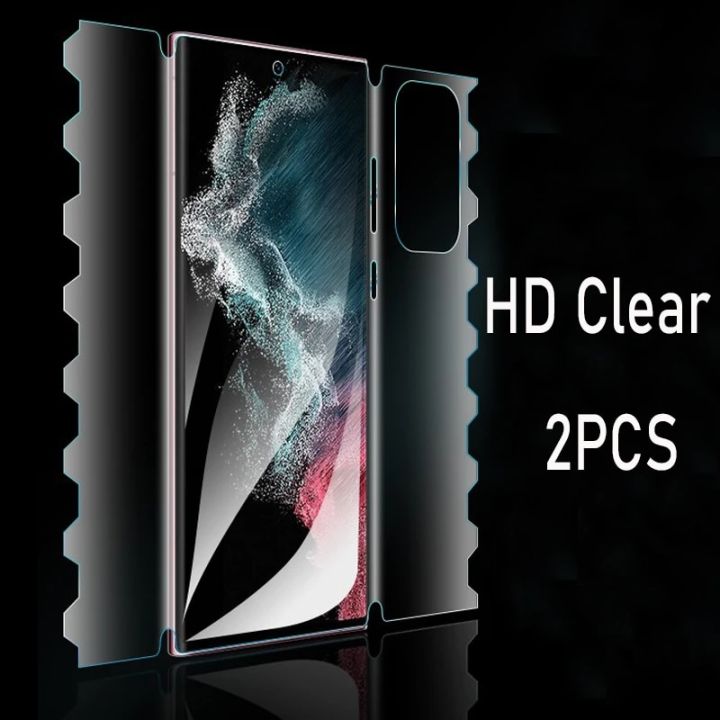 RKcode 2pcs 360° Full Body Cover Screen Protector For Samsung Galaxy ...