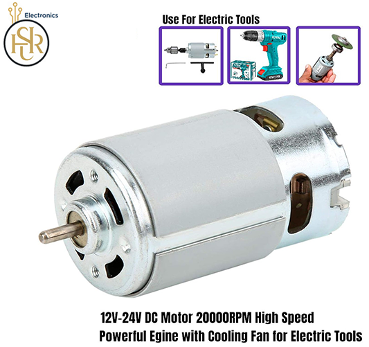 (Drill Machine Motor With Cooling Fan) Baugger Motor Ball Bearing High ...