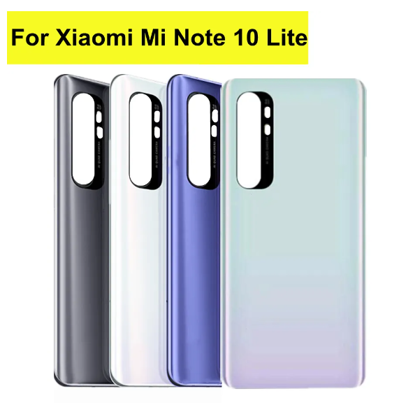 Redmi Mi Note 10 Lite Rear Back Body Casing Replacement Battery Back Door For Redmi Mi Note 10 ...