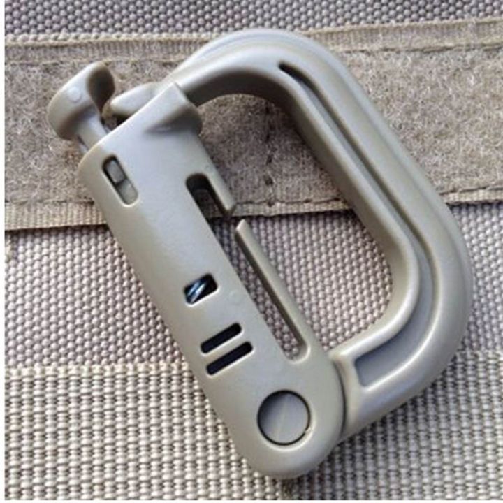 Molle Tactical Backpack EDC Shackle Snap D-Ring Clip KeyRing | Daraz.pk