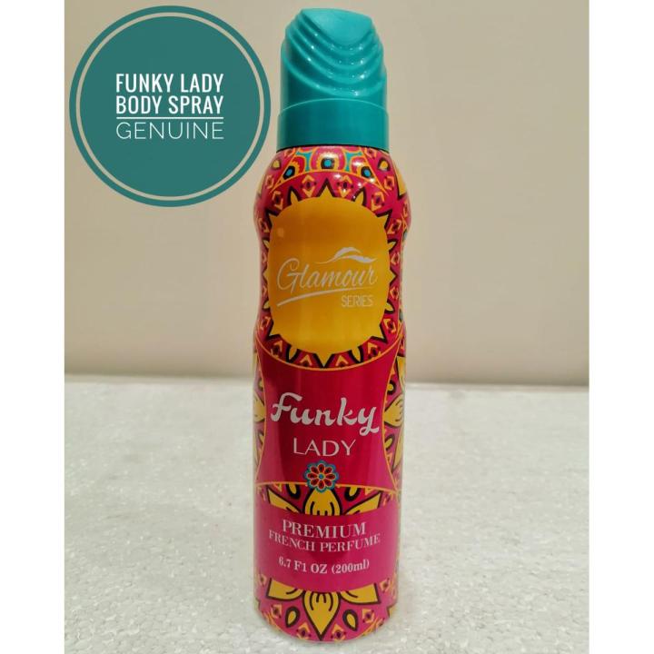 Glamour Body Spray 200ML Funky Lady | Daraz.pk