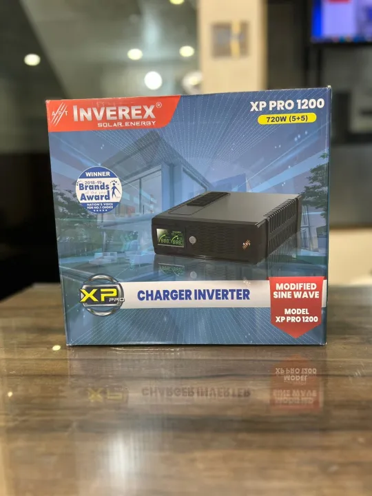 Inverex Inverter UPS XP-PRO 1200 5+5/720 Watts Modified Sine Wave ...