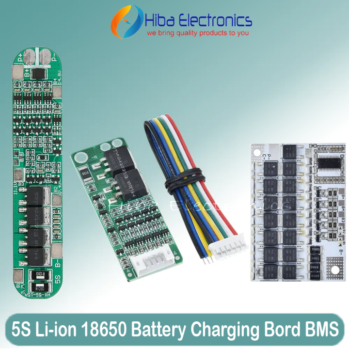 5S (15A Round,15A with Wire) ,100A BMS (battery management system ...